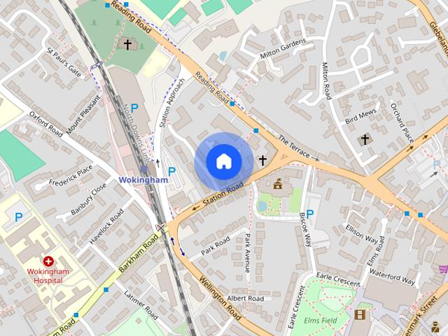 Just off Station Road, Wokingham