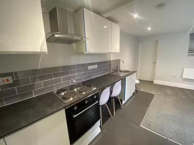 Cheap 1 BA 2 bedroom flat for rent in Swinburne Street, Derby.