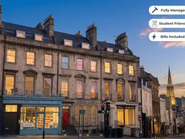 Just in! 1 bedroom flat for rent in Bladud Buildings, Bath, So.