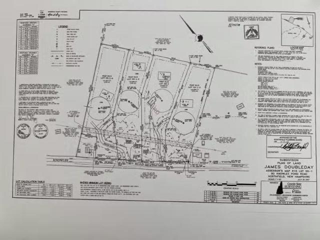 k NOWLES POND ROAD, NORTHFIELD, NH 03276 Vacant Land For Sale.