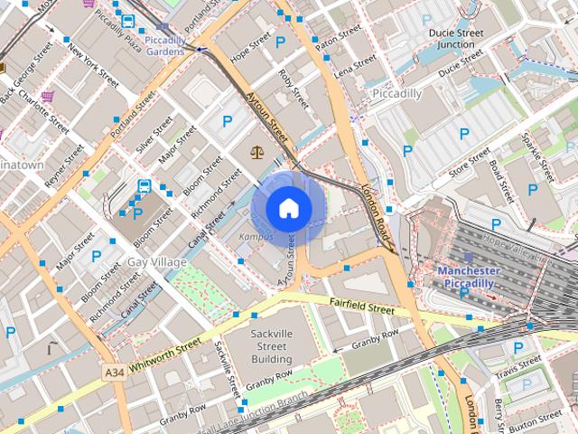 Kampus, Piccadilly