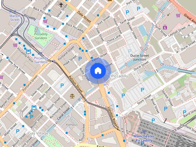 Kampus, Piccadilly