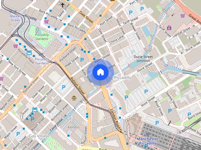 Kampus, Piccadilly