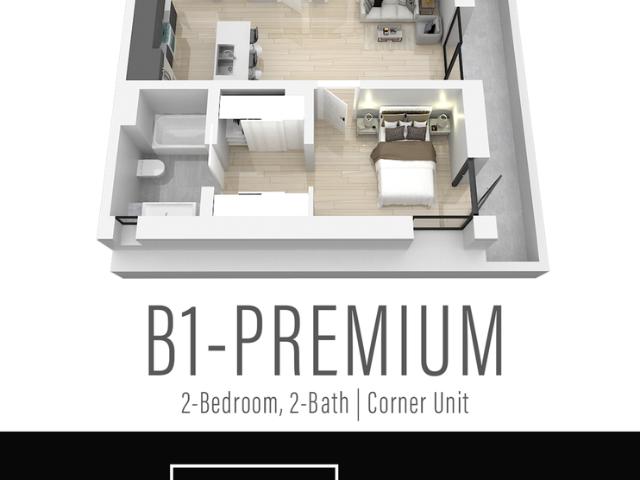 Kanvas 1 Bedroom Apartment for Rent at 905 S Vermont Ave, Los Angeles, CA 90006 Wilshire Center Koreatown