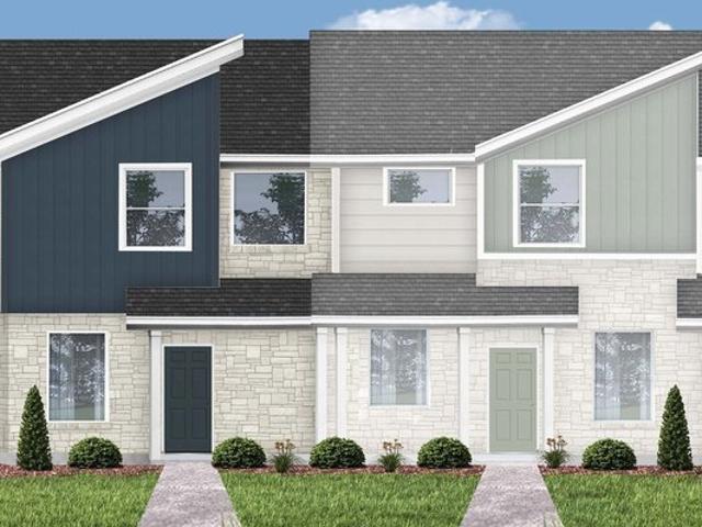 Kahn Plan Municipal Drive Townhomes Community