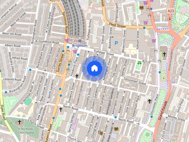 Kemp Street, Brighton, BN1