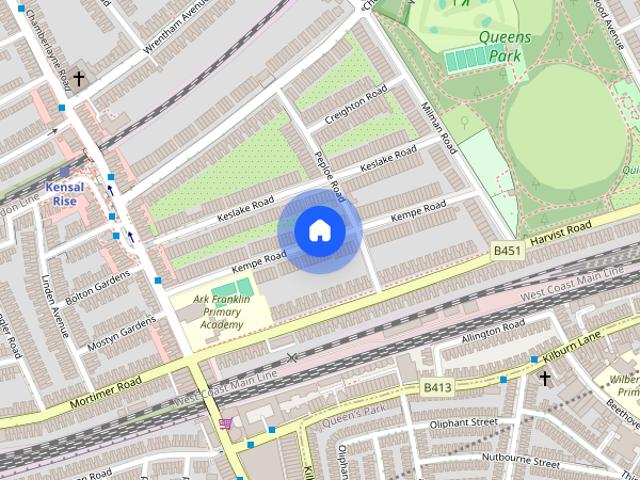 Kempe Road, Queens Park, London