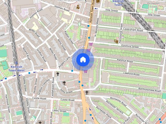 Kentish Town Road, Camden, Kentish Town, London, NW5