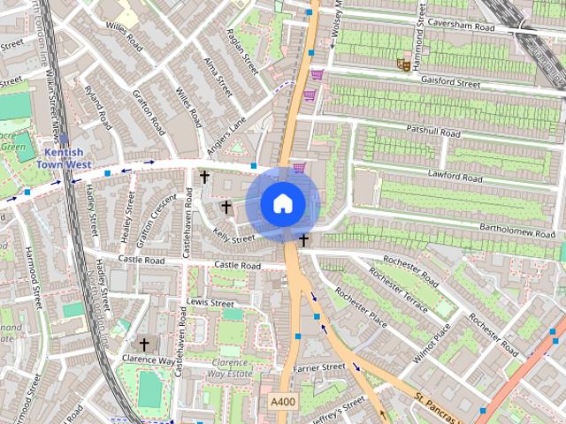 Kentish Town Road, Kentish Town, London, NW1