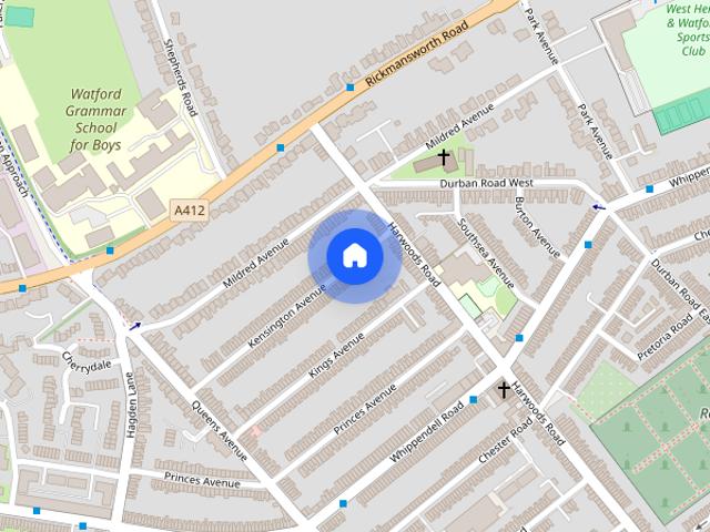 Kensington Avenue, Watford