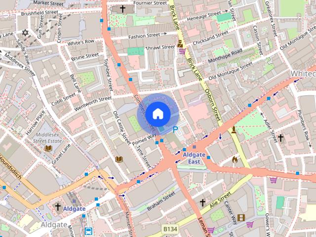 Kensington Apartments, Aldgate East, London, E1