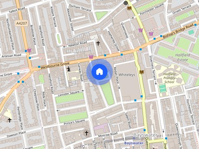 Kensington Garden Square, Bayswater, London, W2