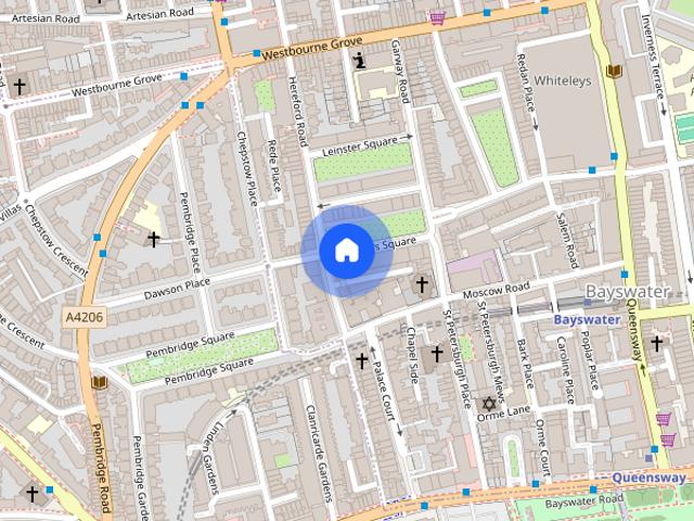 Kensington Gardens Square, Notting Hill