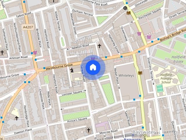 Kensington Gardens Square, Bayswater, London, W2