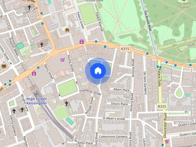 Kensington Gardens Square, London