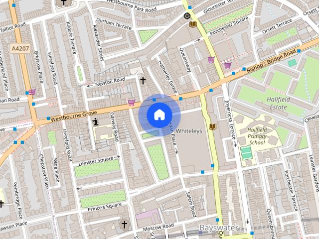 Kensington Gardens Square London W2