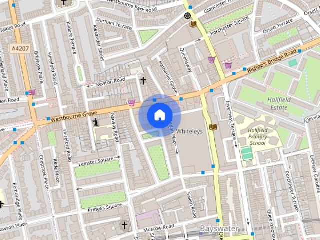 Kensington Gardens Square London W2