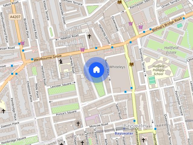 Kensington Gardens Square, Paddington and Bayswater, London, W2