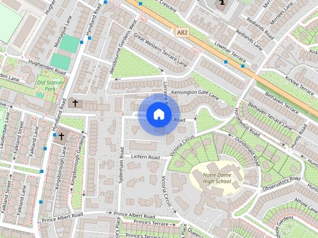 Kensington Road, Dowanhill, Glasgow, G12