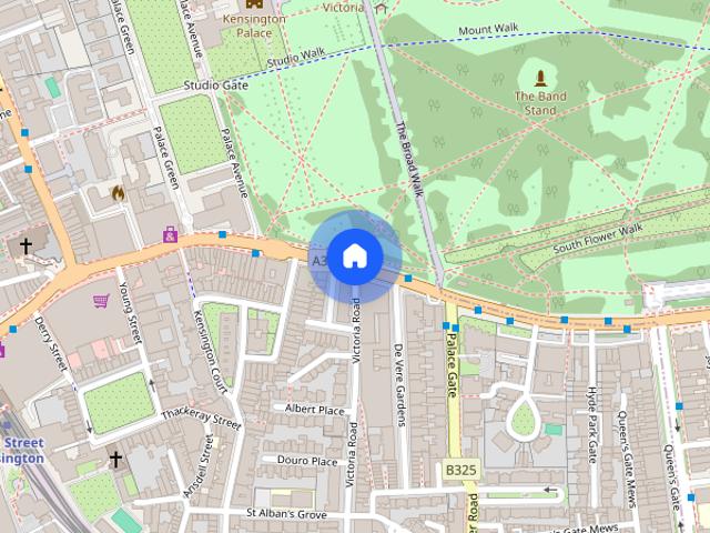 Kensington Road, Kensington, London, W8