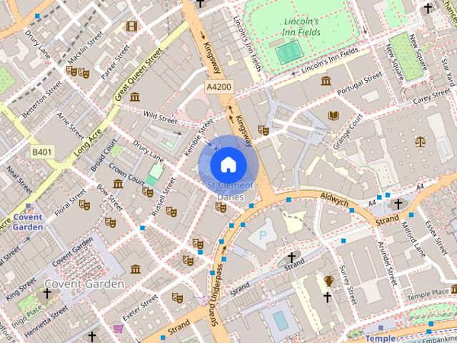Kean Street, Aldwych, WC2B