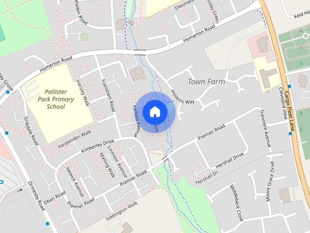 Kelbrook Walk, Pallister Park, Middlesbrough