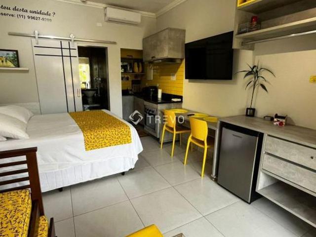 kinet em flat para venda com 1 quartos, 1 banheiros, 1 vaga e 26m²