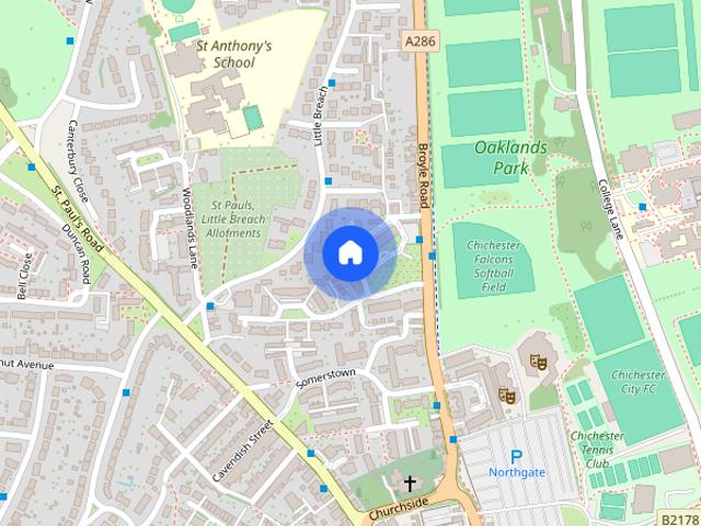 King George Gardens Chichester PO19