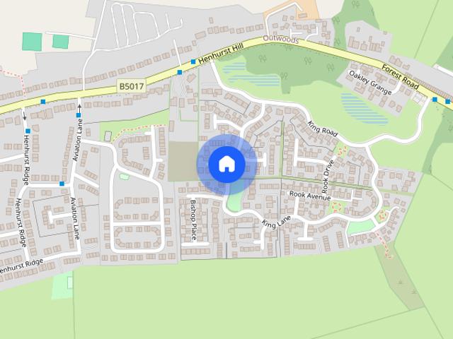 King Lane, Staffordshire, Burton upon Trent, DE13