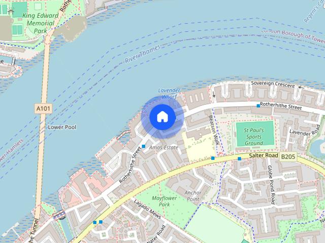 King & Queen Wharf, Rotherhithe Str, Surrey Quays, London, SE16