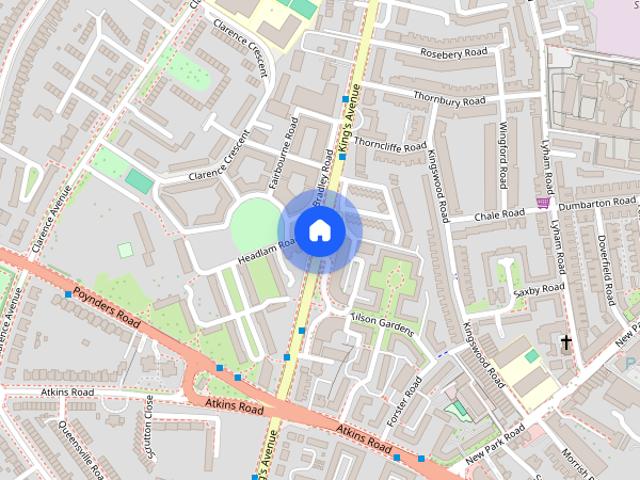 Kings Avenue, Clapham Park, London, SW4