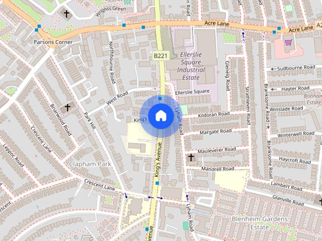 Kings Avenue, Brixton/Clapham