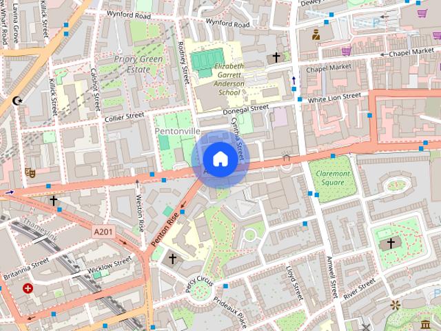 Kings Cross, Eyre Court, London, N1