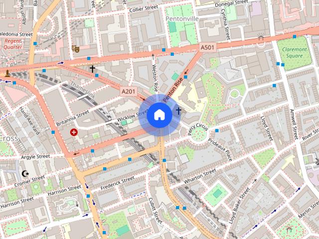Kings Cross Road, Camden, London, WC1X
