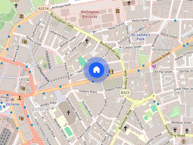 Kings Gate Walk, London, SW1E