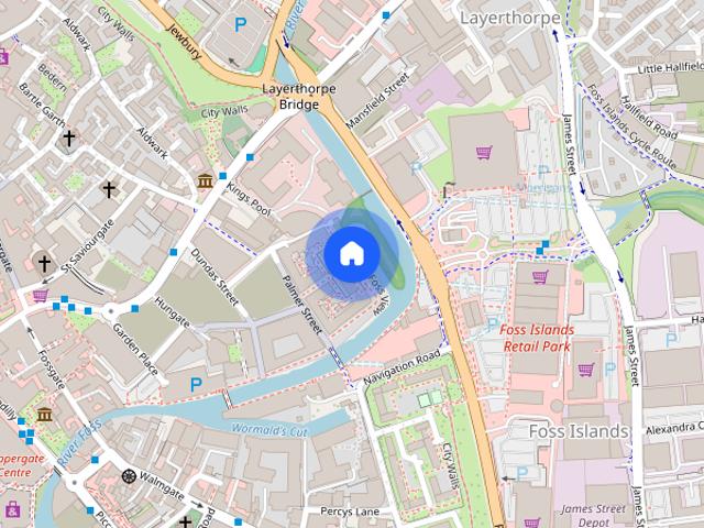 Kings Pool Walk, Hungate, York, YO1