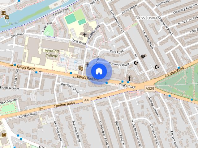 Kings Road, Reading, Berkshire, RG1