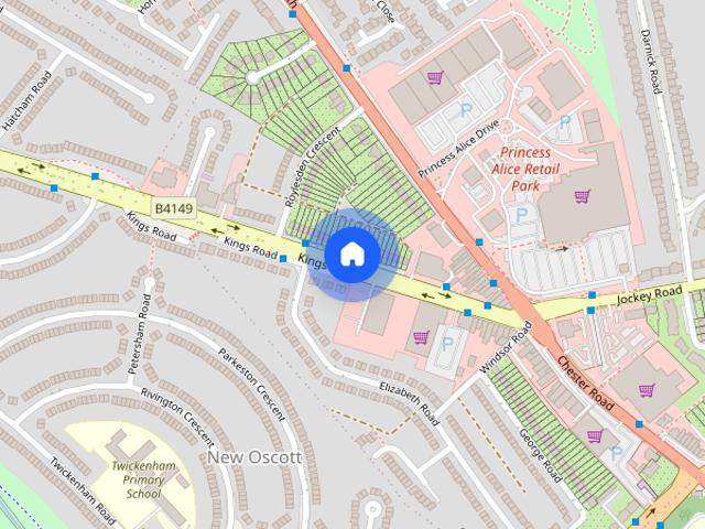 Kings Road, Sutton Coldfield, West Midlands, B73