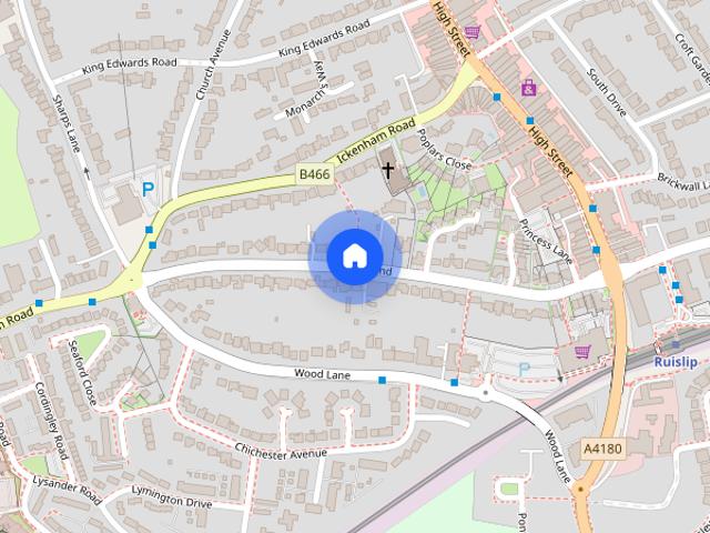 Kingsend, Ruislip, HA4