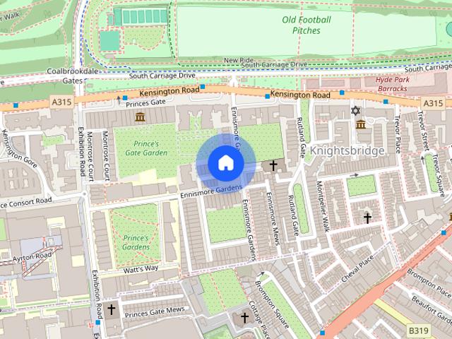 Kingston House South, Ennismore Gardens, London, SW7