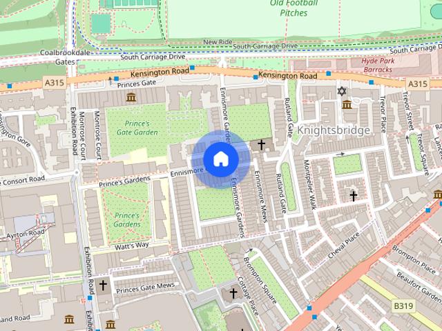 Kingston House South, SW7, Ennismore Gardens