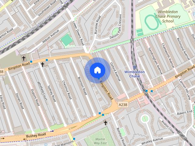 Kingston Road London SW20