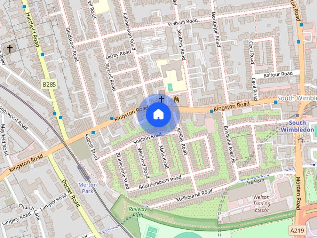 Kingston Road, Wimbledon, London, SW19