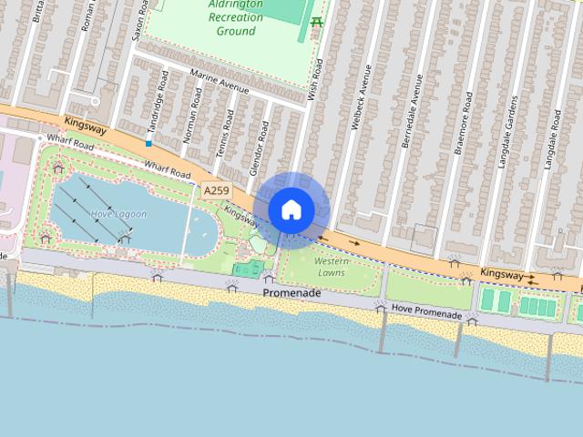 Kingsway, Hove, East Sussex, BN3