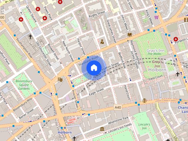 Kingsway Mansions, 23a Red Lion Square, WC1R