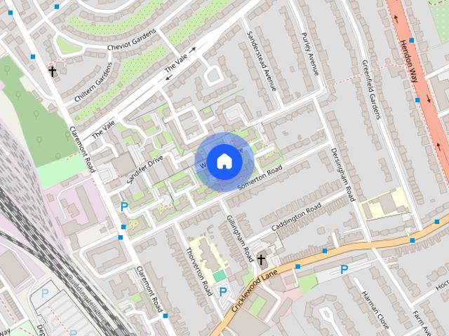 Kingweston Close, Cricklewood, London