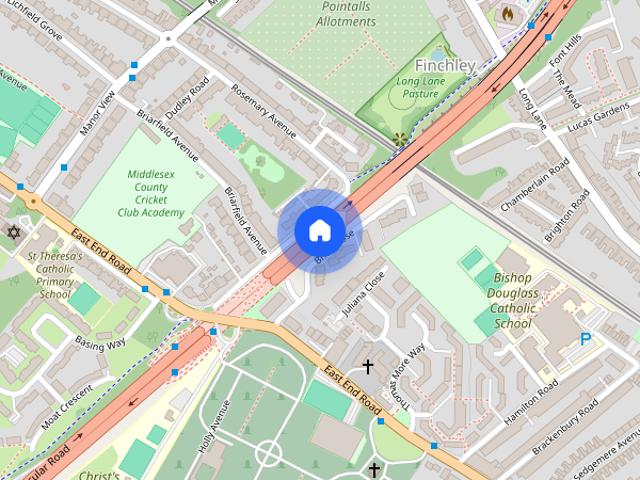 Kinloss Court, North Circular Road, London
