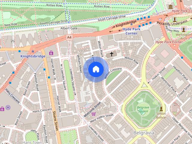 Kinnerton Street, Belgravia, SW1X