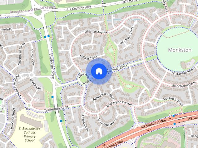 Kilwinning Drive, Milton Keynes, MK10
