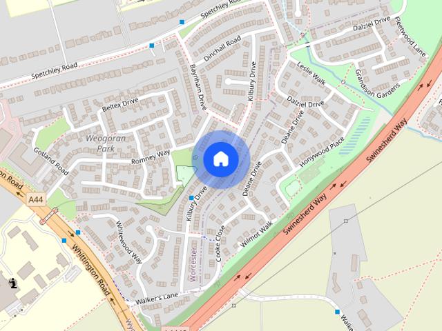 Kilbury Drive, Worcester, Worcestershire, WR5